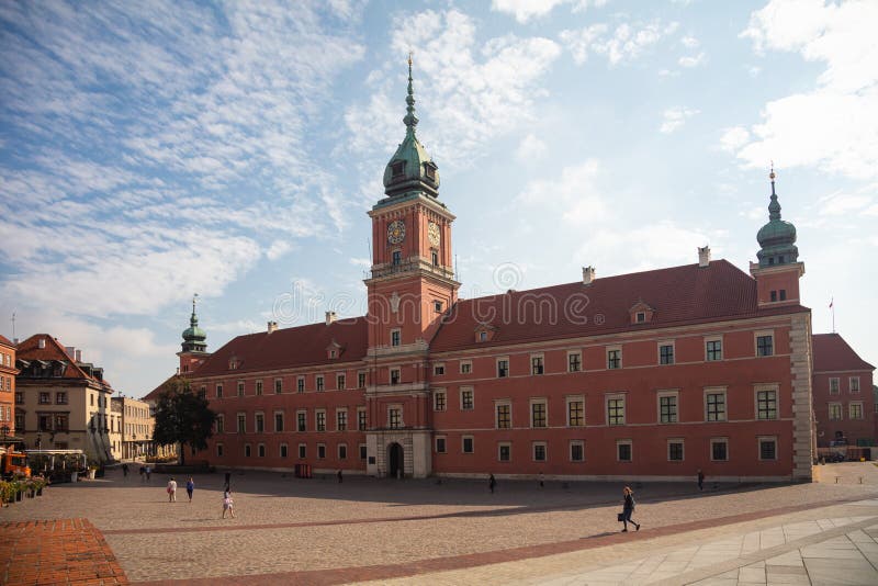 Royal Castle in Warsaw editorial image. Image of king - 240450805