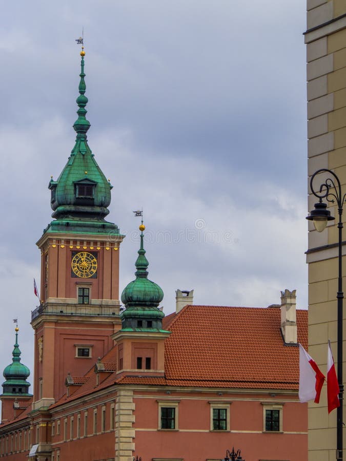 Royal Castle, Warsaw, Poland Stock Image - Image of capital, facade ...
