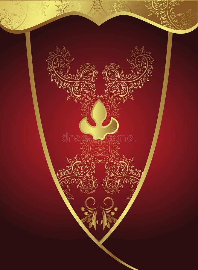 Royal texture stock vector. Illustration of elegance, gold - 6401973