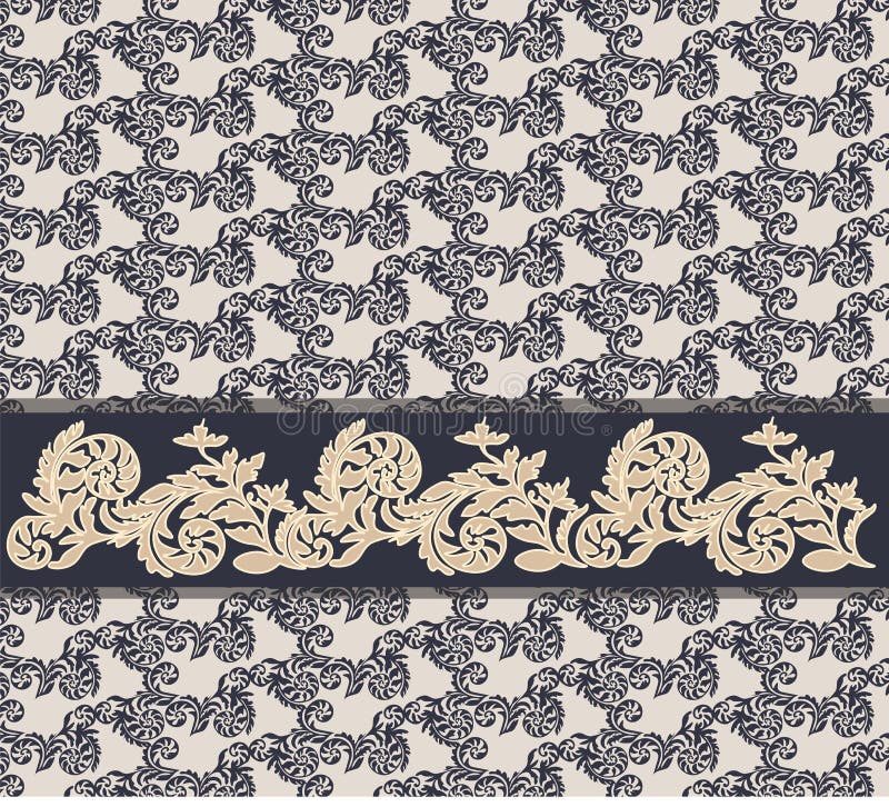 Royal Classic Ornament Pattern Stock Vector - Illustration of morocco ...