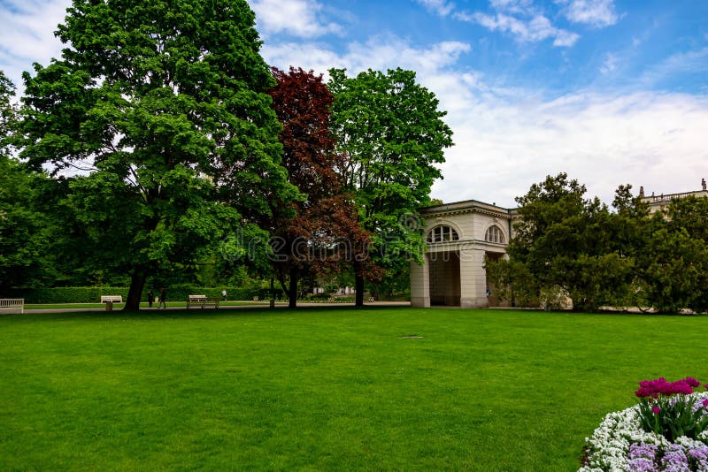 Royal complex building stock photo. Image of building - 223680500