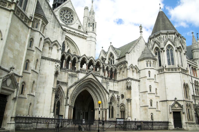 Royal Courts of Justice stock photo. Image of history - 3263136