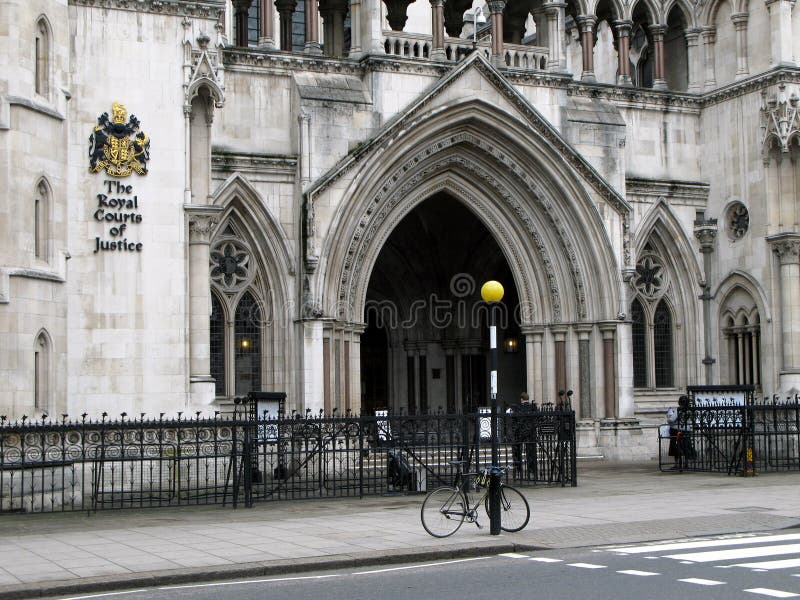 Royal Courts of Justice stock image. Image of justice - 9229861