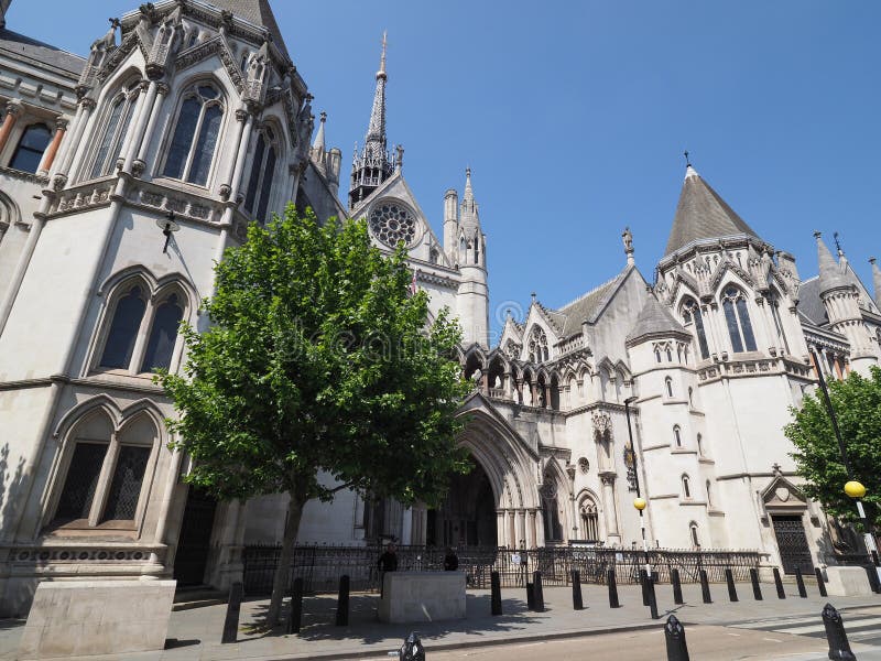 Royal Courts of Justice in London Editorial Photo - Image of courthouse ...