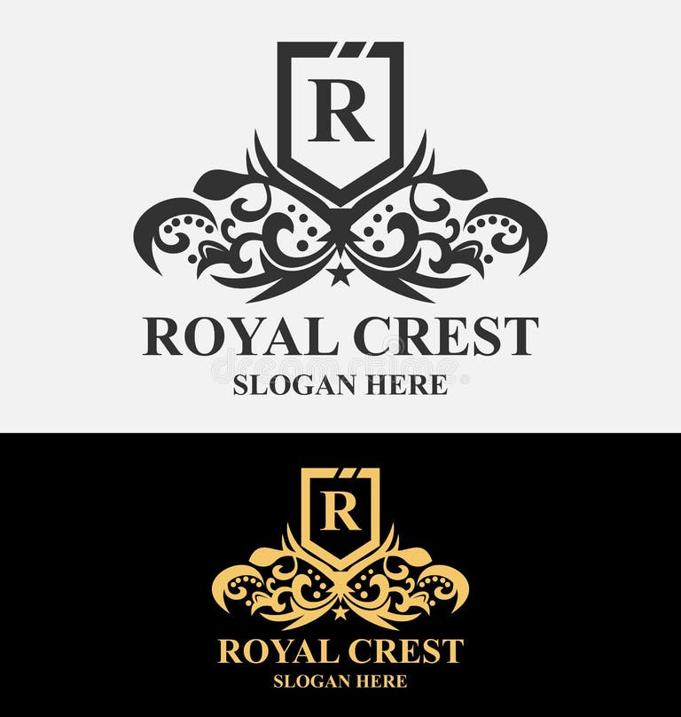 Royal Crest Logo Stock Illustrations – 48,180 Royal Crest Logo Stock ...