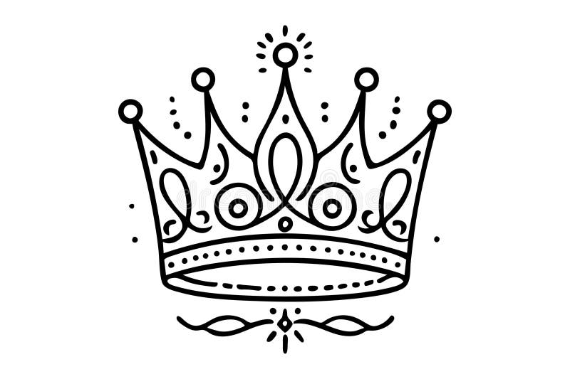 Royal Crown Drawing Stock Illustrations – 15,039 Royal Crown Drawing ...