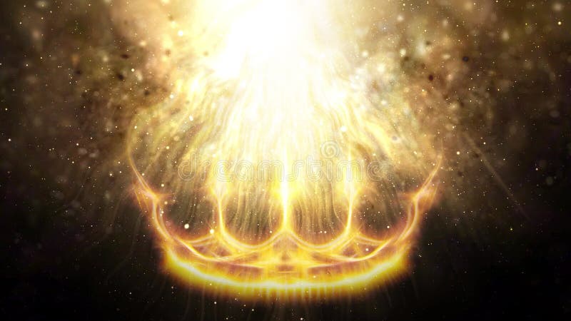 Royal Crown in Cosmic Space. Stock Video - Video of crowns, elegance ...