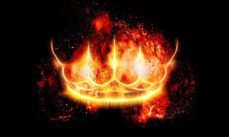 Cosmic Jewelry on Black Background Stock Illustration - Illustration of ...