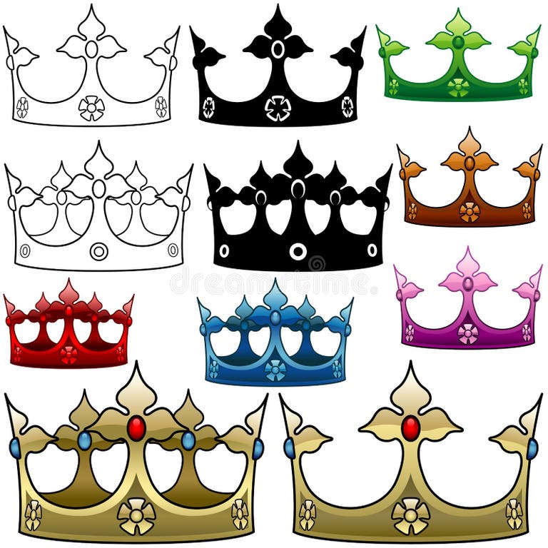 King Crown D Stock Illustrations – 271 King Crown D Stock Illustrations ...