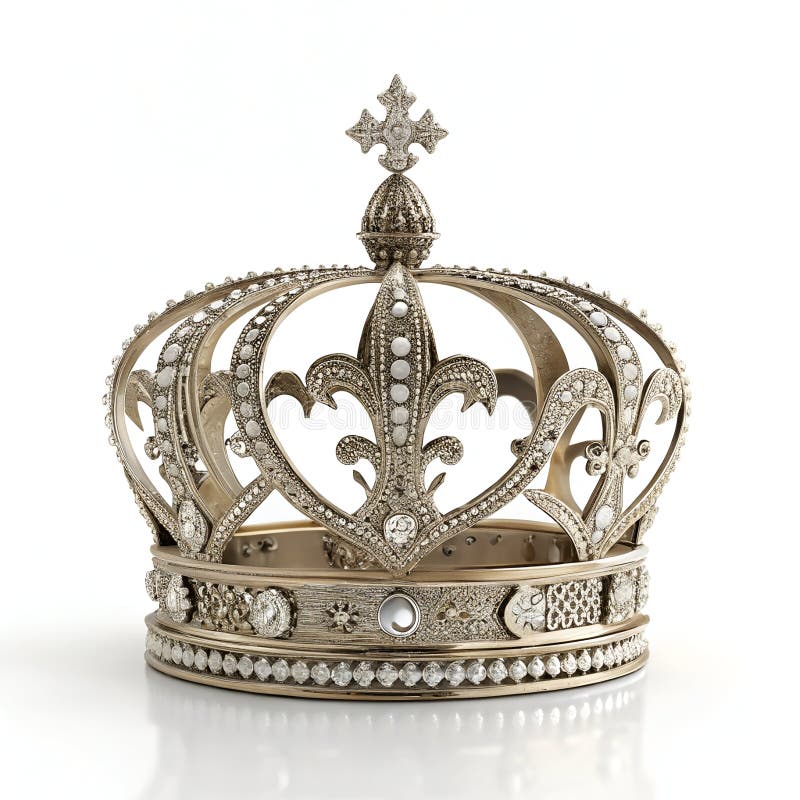 Royal Crown 3D Icon, stock illustration. Illustration of design - 356486832