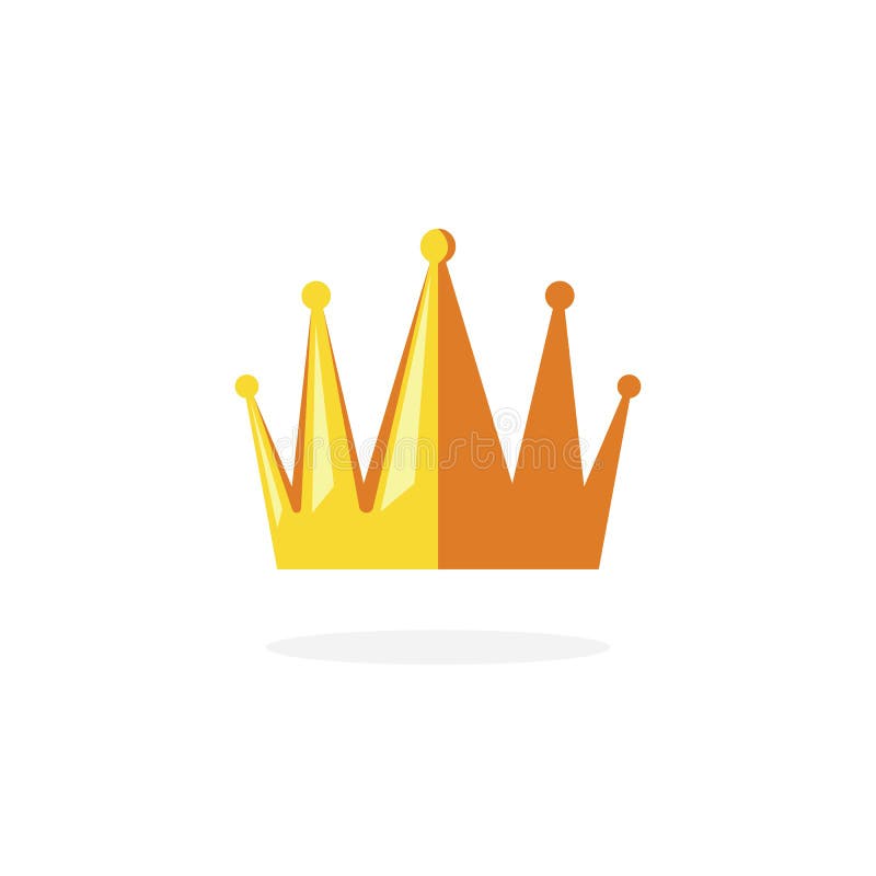 Royal Crown Logo Icon Vector Illustration Stock Vector - Illustration ...