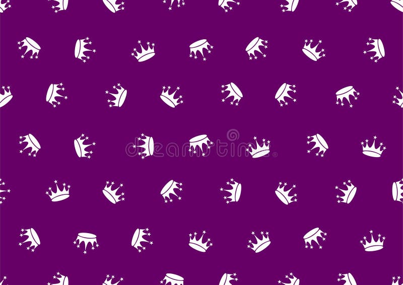 Royal Crown Seamless Background - Cdr Format Stock Vector ...