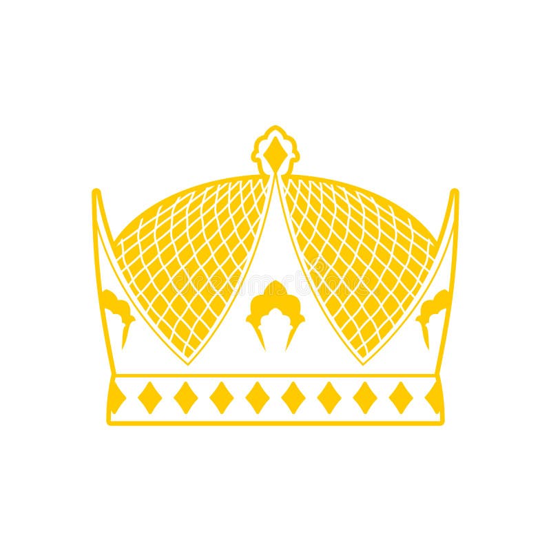 Royal Crown sign. king hat stock vector. Illustration of emperor - 85430401
