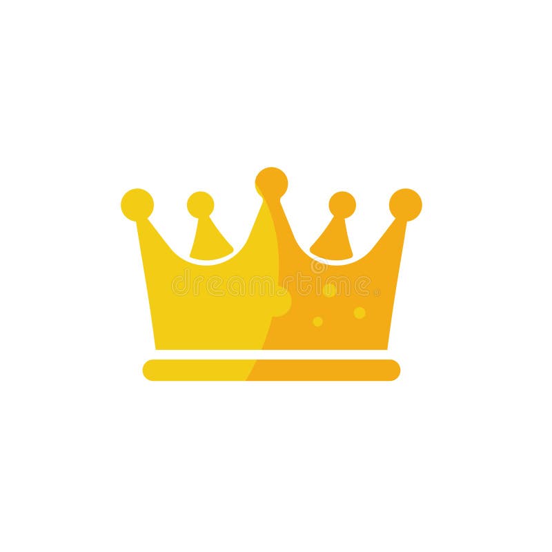 Royal Crown - Simple Vector Icon Stock Vector - Illustration of prince ...
