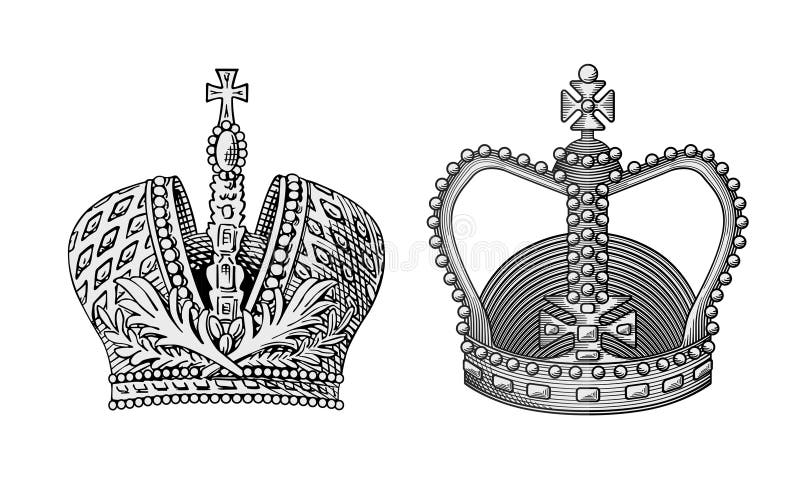 Royal crown vector stock vector. Illustration of frame - 4672092