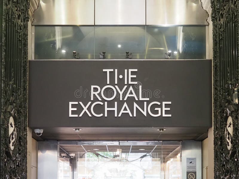 Royal Exchange in London editorial photo. Image of great - 262163531
