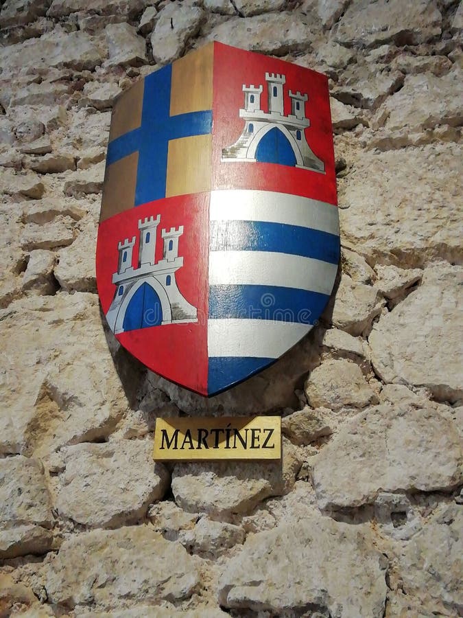 Royal family sign martinez stock photo. Image of family - 228242212