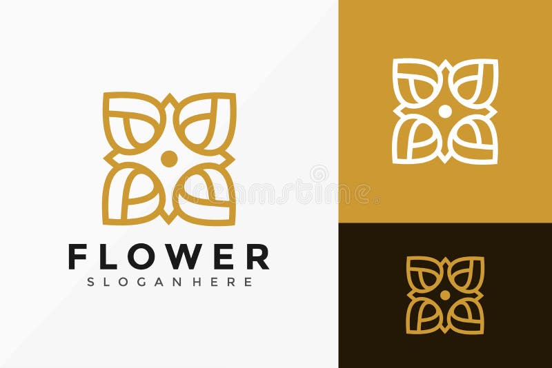 Royal Flower Logo Design, Elegant Modern Logos Designs Vector ...