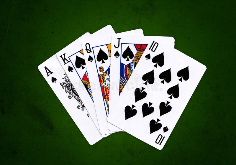 Playing Cards, Ace of Spades Stock Photo - Image of king, spades: 15251906