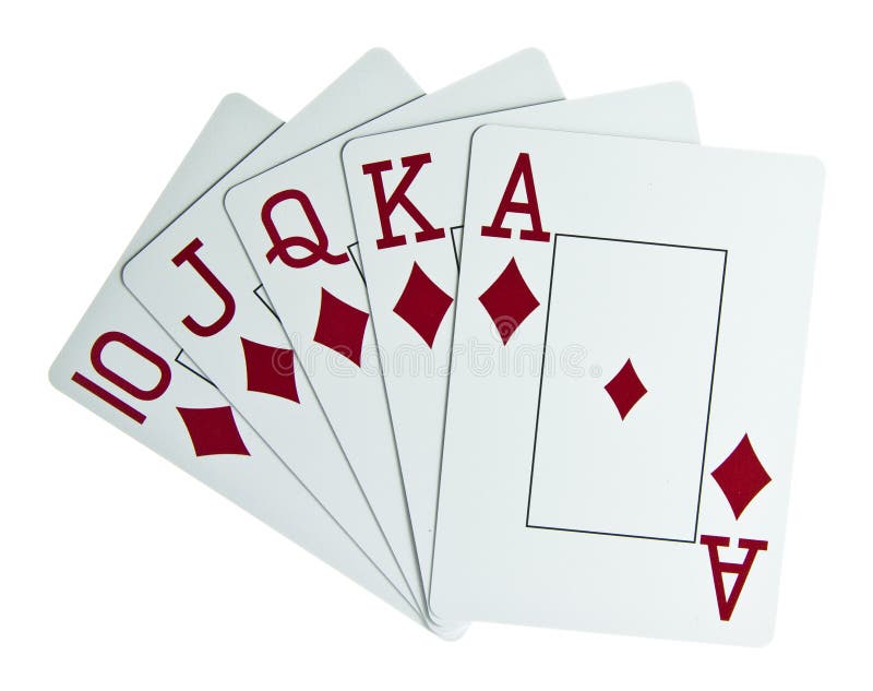 A Royal Flush stock photo. Image of black, hearts, white - 69958980