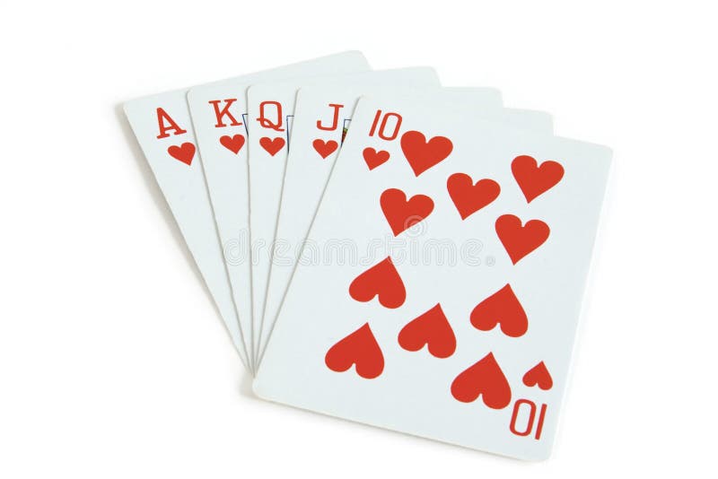 Royal Flush 3 stock photo. Image of poker, strategy, gamble - 161168
