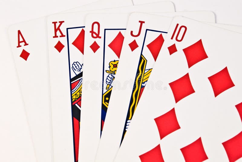 Royal Flush stock image. Image of hold, play, flush, hand - 3807185