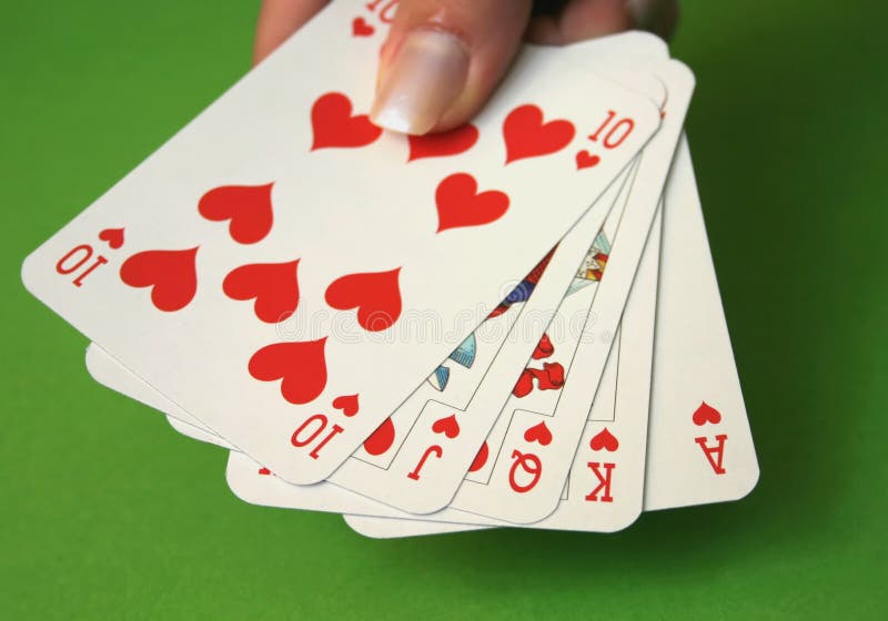 Royal Flush #5 stock photo. Image of clubs, jack, flush - 286620