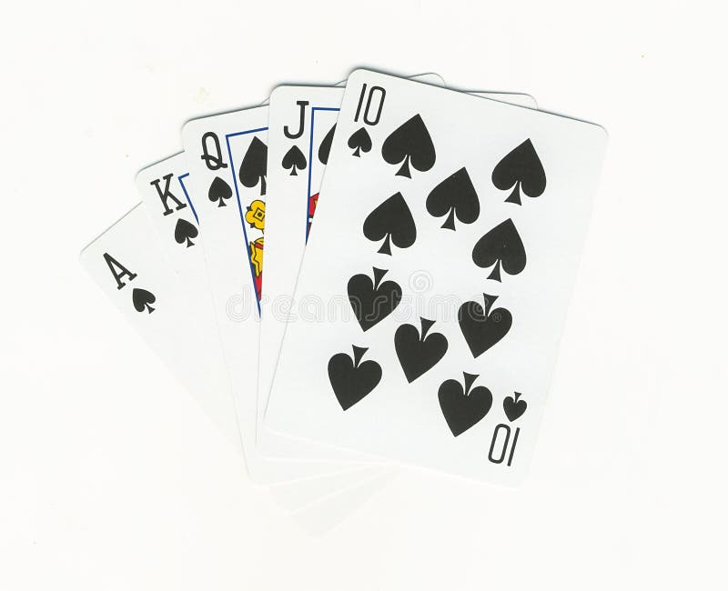 Royal flush stock photo. Image of king, play, hand, royal - 1149926
