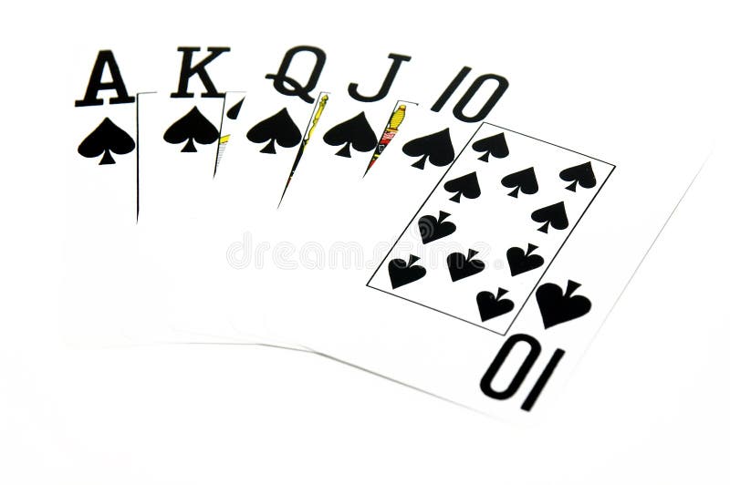 Royal Flush stock photo. Image of game, deck, poker, royal - 800570