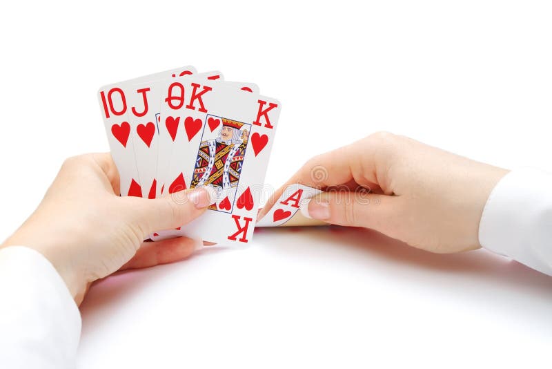 270 Poker Hands Royal Flush Hearts Stock Photos - Free & Royalty-Free ...