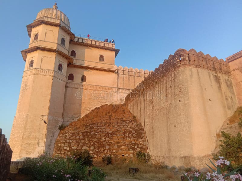 Royal Fort of Kumbhalgarh stock photo. Image of kumbhalgarh - 191467904