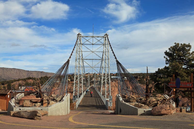 Royal Gorge bridge editorial stock image. Image of construction - 17673574