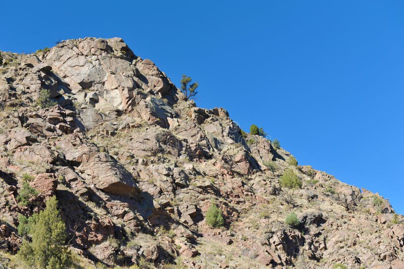 Royal Gorge Mountain Peak stock image. Image of background - 90942019