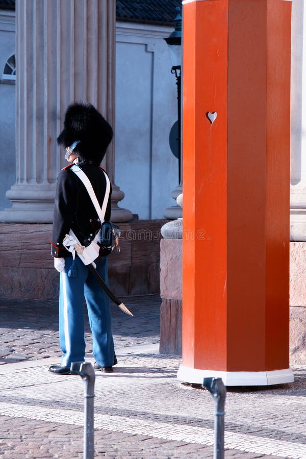 The Royal Guard in Copenhagen, Denmark Editorial Image - Image of rifle ...