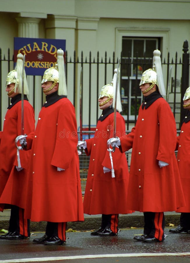 Royal Guards, London, England Editorial Stock Photo - Image of king ...