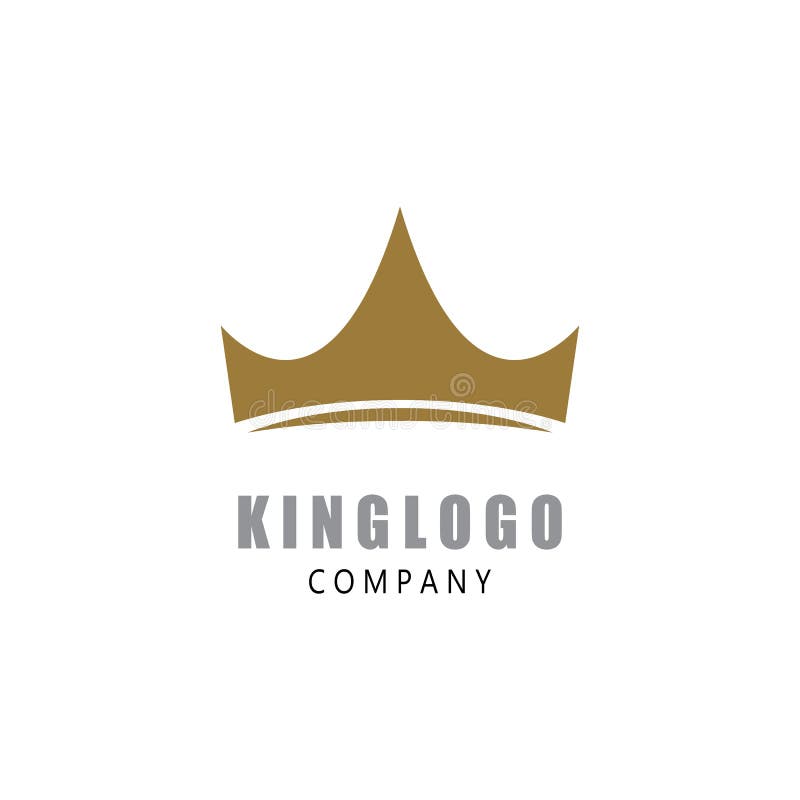 Royal King Queen Crown Elegant Luxury Logo Design Stock Vector ...