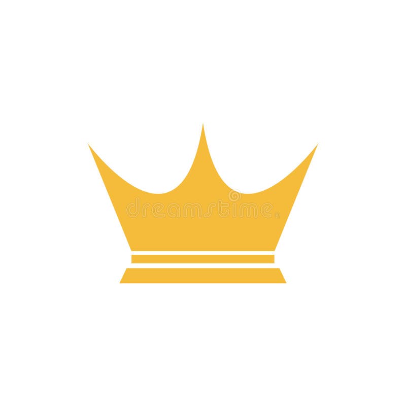 Royal King Queen Crown Elegant Luxury Logo Design Stock Vector ...