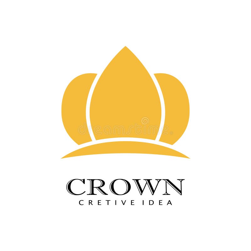 Royal King Queen Crown Elegant Luxury Logo Design Stock Vector ...