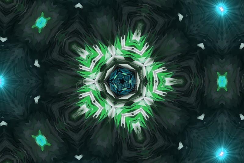 Kaleidoscope Abstract Background Abstract Classic Pattern Stock ...