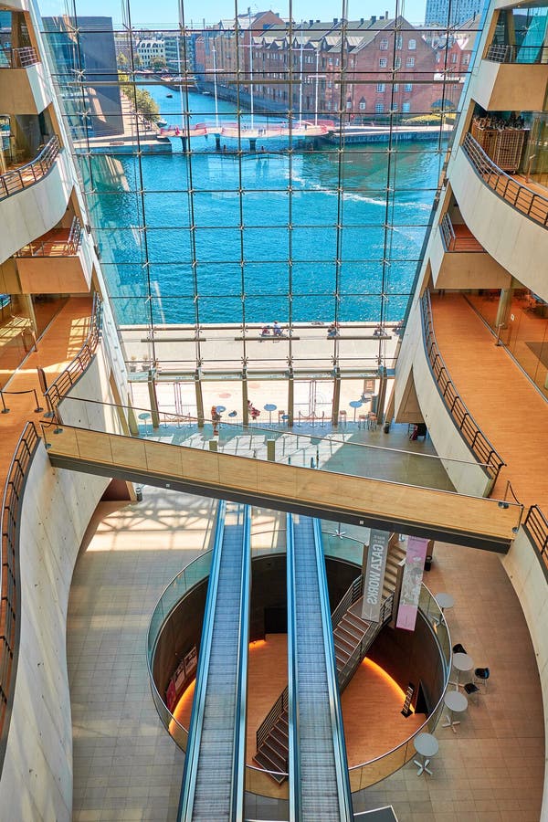 Royal Library, Denmark editorial stock photo. Image of design - 206872478