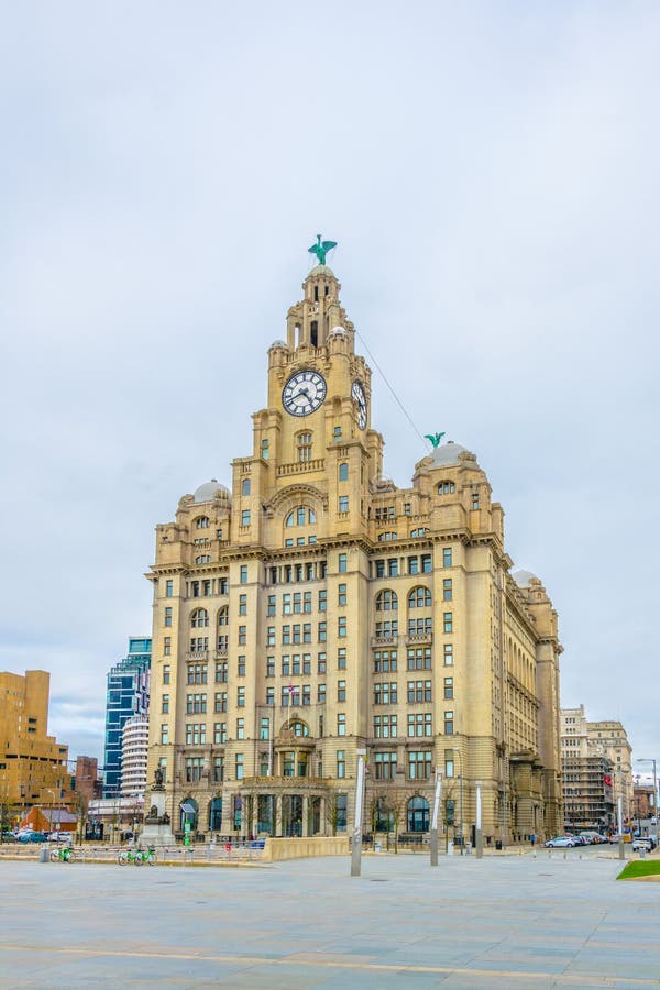 The Royal Liver Building in Liverpool, England Editorial Stock Photo ...