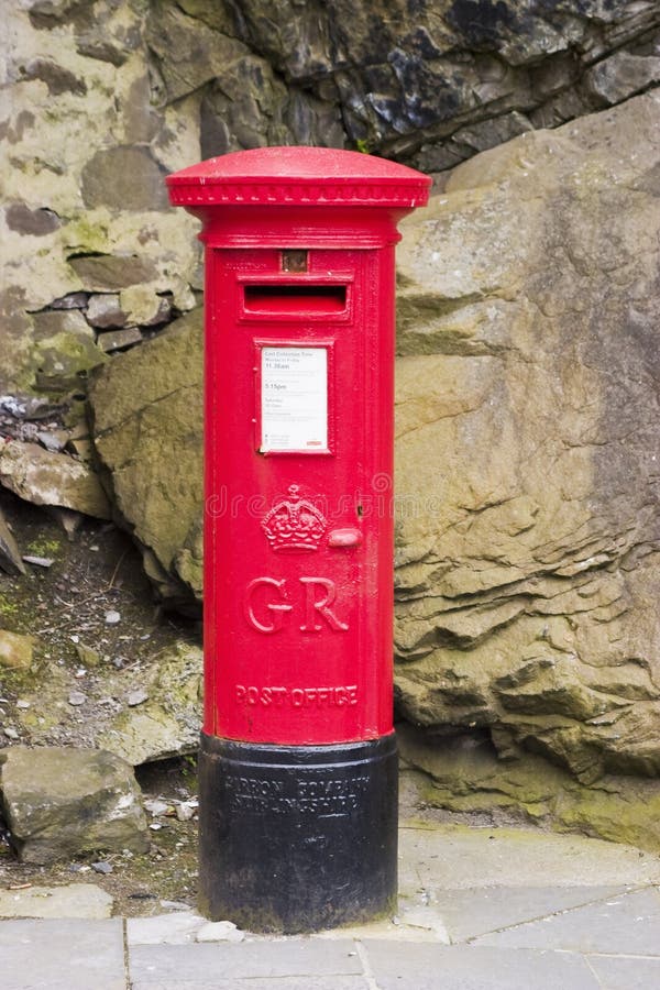 Royal Mail box stock image. Image of postal, britain, deliverance - 4136111