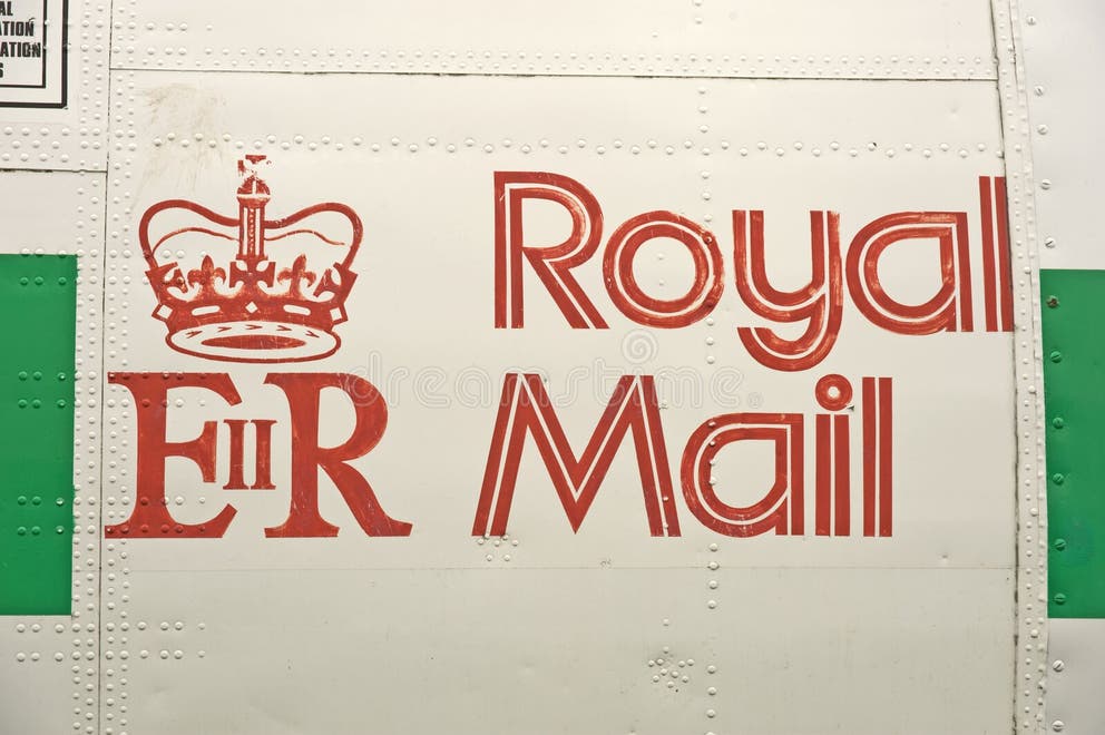 Royal Mail logo. editorial stock photo. Image of metal - 19862998