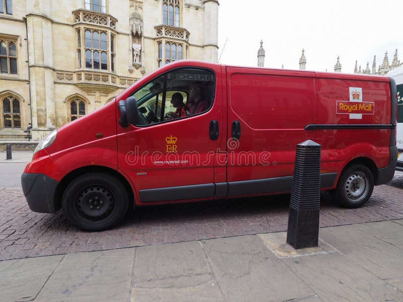 Royal Mail Van in Cambridge Editorial Image - Image of europe, great ...