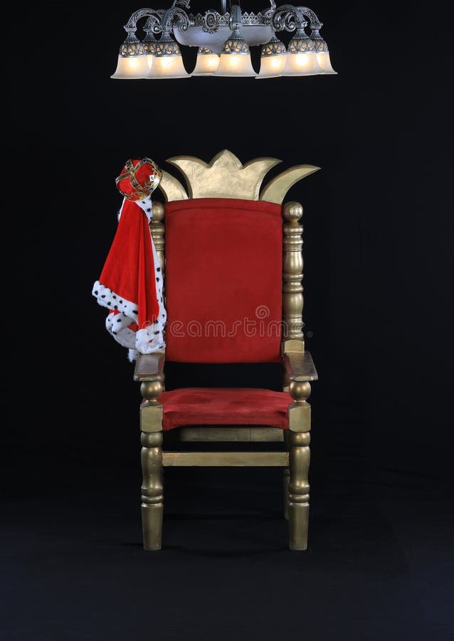 Royal mantle on throne stock photo. Image of retro, vintage - 297240432