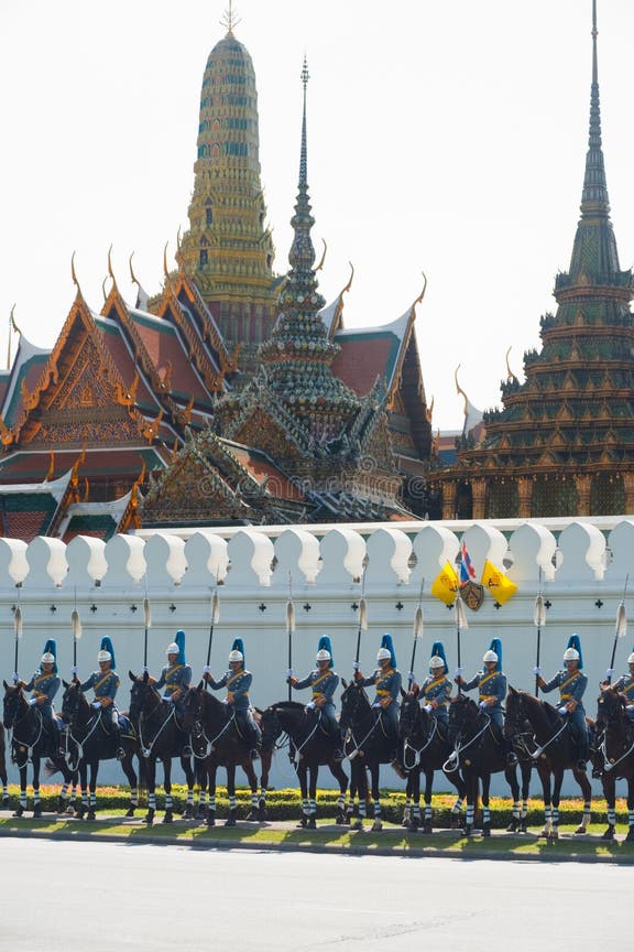 Royal Mounted Guards National Palace Editorial Photo - Image of spears ...