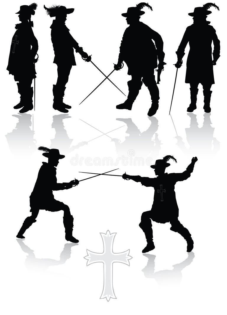 Musketeer Stock Illustrations – 820 Musketeer Stock Illustrations ...