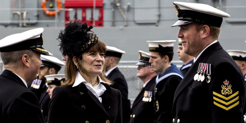 Royal navy editorial stock photo. Image of navy, commissioning - 114437813