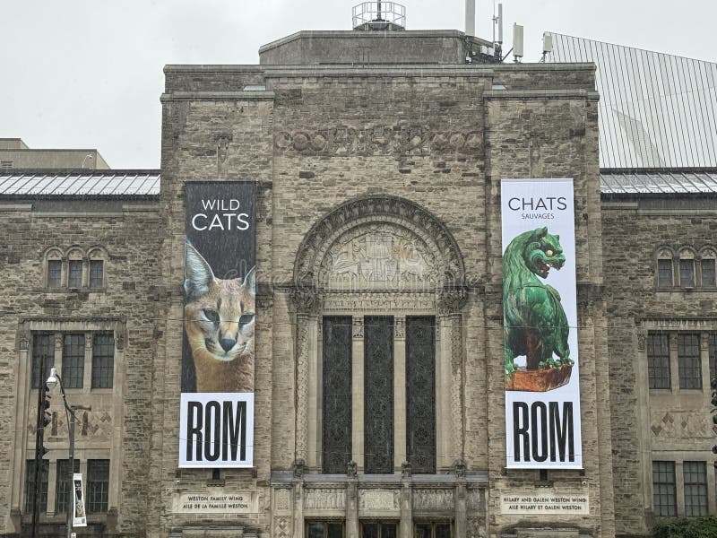 Royal Ontario Museum in Toronto, Canada Editorial Image - Image of ...