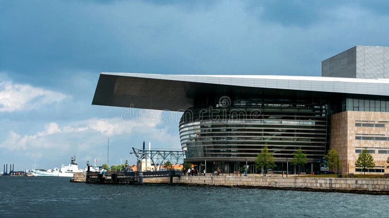 Royal Opera House in Copenhagen Stock Photo - Image of opera, national ...